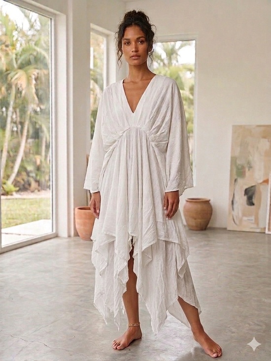 Suiteveintiuno | Dresses | Suiteveintiuno Handmade Linen Dress ...